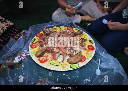 The cafe in Al Bahah, Saudi Arabia Stock Photo - Alamy