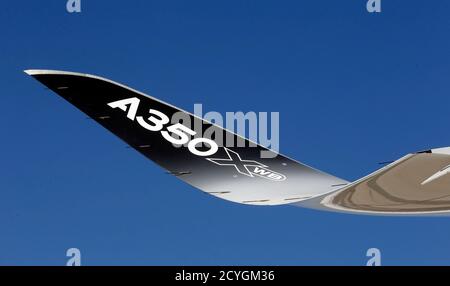 Airbus A350 XWB Winglet Stock Photo - Alamy