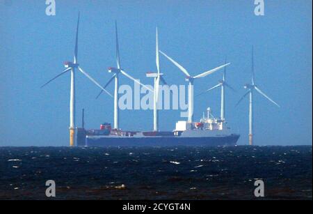 Barrow offshore wind farm a 30 turbine 90 MW offshore wind farm ...