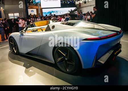 GAC Enpulse sports cars concept seen at the 2020 Beijing Auto Show ...