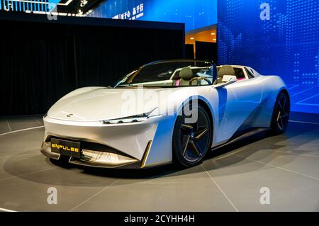 GAC Enpulse sports cars concept seen at the 2020 Beijing Auto Show ...