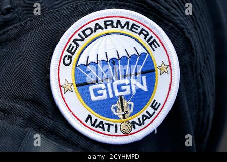 The headquarters of French National Gendarmerie Intervention Group ...