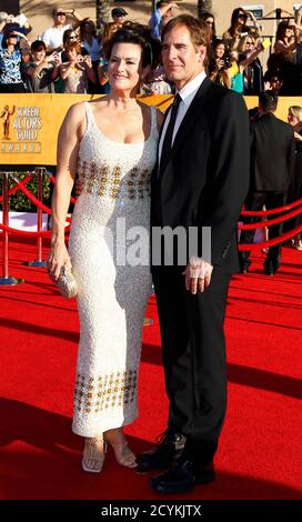 Scott Bakula and wife Chelsea Field 2011 Fords Gala Dinner at the ...