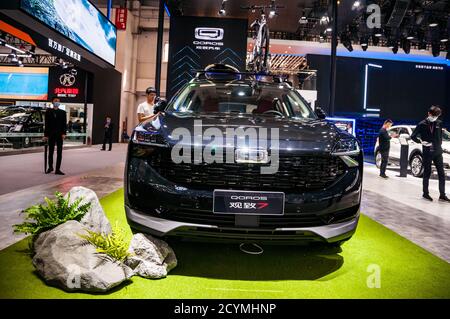 Qoros 7 seen at the 2020 Beijing Auto Show Stock Photo - Alamy