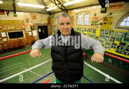 Repton Boxing club in east London " No Guts No Glory" sign that hangs ...