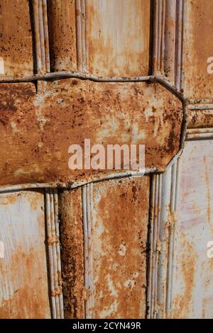 Rusty metal with rust, photographed in full format Stock Photo - Alamy