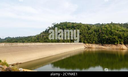 Babagon Dam in Sabah, Malaysia. It is a water reservoir and flood ...