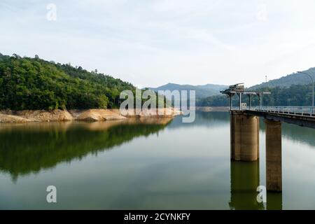Babagon Dam in Sabah, Malaysia. It is a water reservoir and flood ...