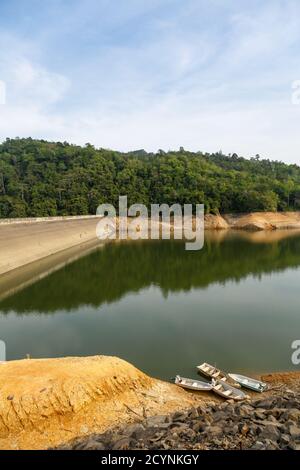 Babagon Dam in Sabah, Malaysia. It is a water reservoir and flood ...