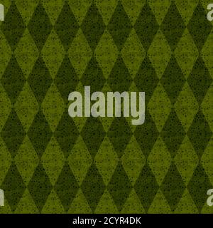 Argyle pattern fabric wallpaper in green color. Perfect for background ...