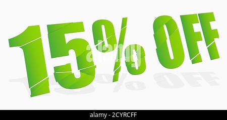 cracked, smashed, splattered and exploding percentage, discount numbers ...