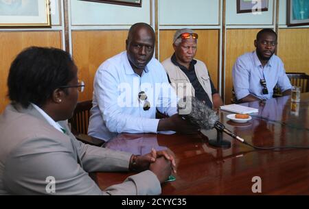 On May 17, 2019, Maj. Gen. Francis Okello of the African Union Peace ...