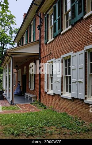 President James Buchanans Wheatland, Lancaster PA USA Stock Photo - Alamy