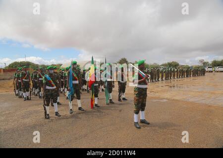 On September 23, 2020, Ethiopian soldiers under AMISOM paraded at the ...
