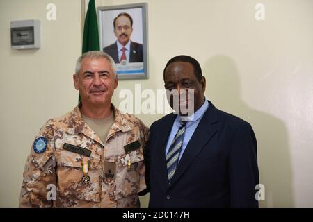 Brigadier General Pietro Addis, Commander of the European Union ...