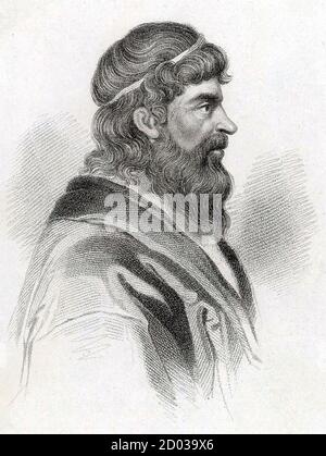 Aristides, 530 – 468 BC. Athenian statesman, nicknamed "the Just Stock ...