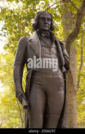 José Bonifácio de Andrada e Silva Statue, Bryant Park, NYC Stock Photo ...