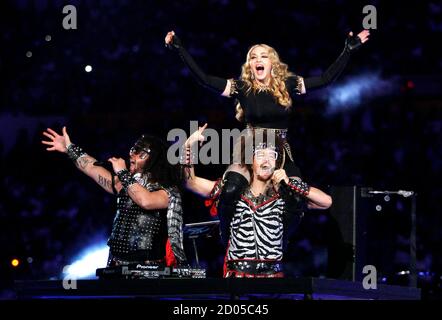 Stefan Gordy aka Redfoo and Skyler Gordy aka Sky Blu of LMFAO 2010 MTV ...