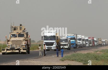 Iraqi Military Armored Vehicles Stock Photo - Alamy
