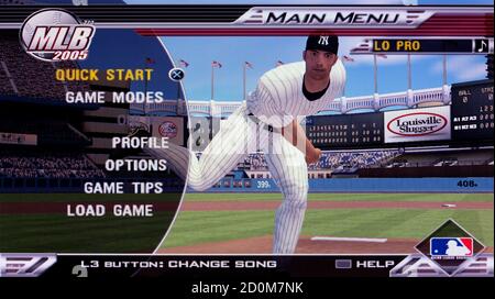 MLB 2005 - Sony Playstation 2 PS2 - Editorial use only Stock Photo - Alamy