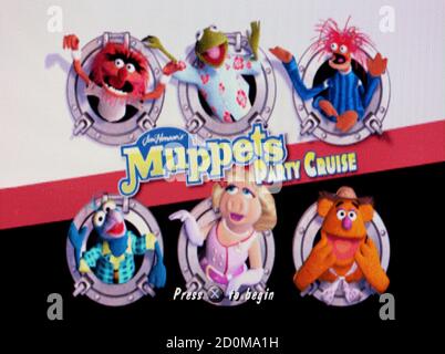 The Muppets Party Cruise - Sony Playstation 2 PS2 - Editorial use only ...