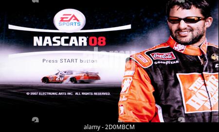 Nascar 08 - Sony Playstation 2 PS2 - Editorial use only Stock Photo - Alamy