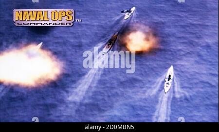 Naval Ops Commander - Sony Playstation 2 PS2 - Editorial use only Stock ...