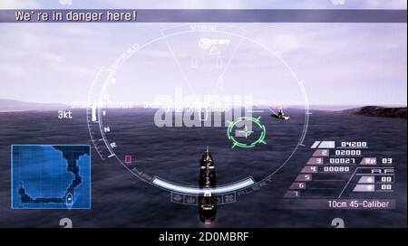 Warship Gunner 2 - Sony Playstation 2 PS2 - Editorial use only Stock ...