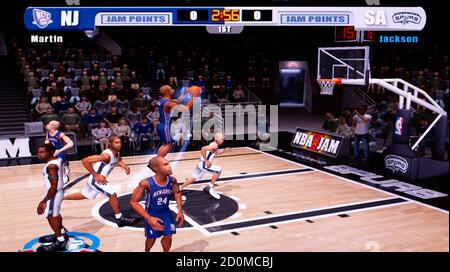 NBA Jam - Sony Playstation 2 PS2 - Editorial use only Stock Photo - Alamy
