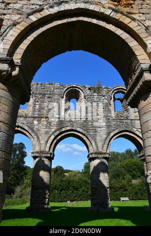 Buildwas Abbey, a Cistercian monastery located on the banks of the ...
