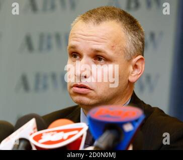 Polish Internal Security Agency ABW icon logo Stock Photo - Alamy