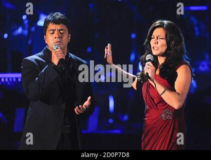PASADENA, CA - SEPTEMBER 16: (L-R) Actress Rue McClanahan and son Mark ...