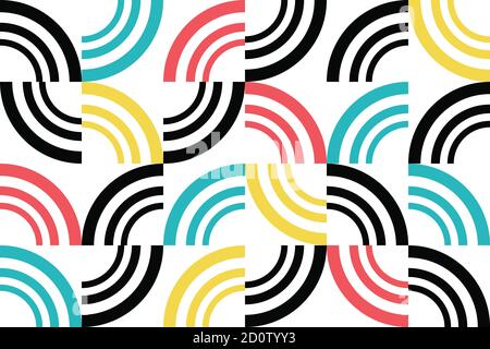 Bold stripes background illustration in bright colors Stock Photo - Alamy