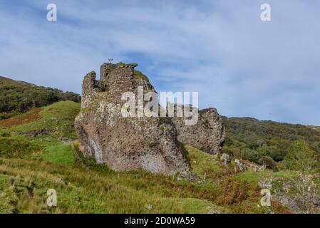 Brochel Castle on the Isle of Raasay, Scotland, UK Stock Photo - Alamy