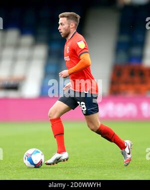 Luton Town's Jordan Clark during the Emirates FA Cup third round match ...