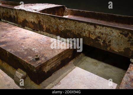 The Last Column Remnants and Slurry Wall in the National 9/11 Memorial ...