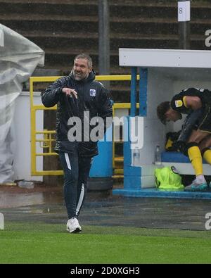 CARLISLE, ENGLAND. OCTOBER 3RD 2020 Jon Mellish of Carlisle United ...