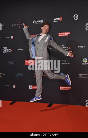 03 October 2020, North Rhine-Westphalia, Cologne: The actor Matti ...