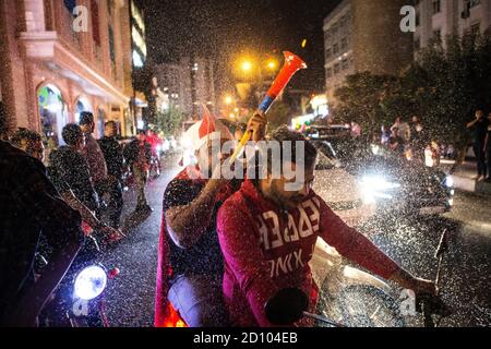 Fans of Al Nassr Saudi Football Club, Saudi Arabia Stock Photo - Alamy