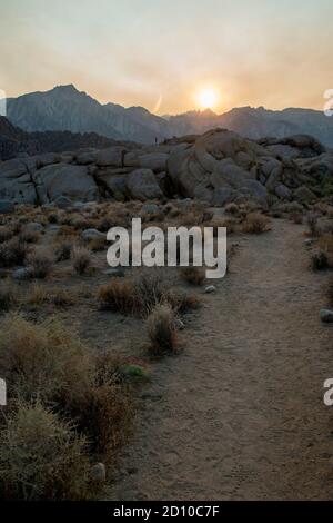 Alabama Hills is a beautiful place to camp in the desert of Inyo County ...