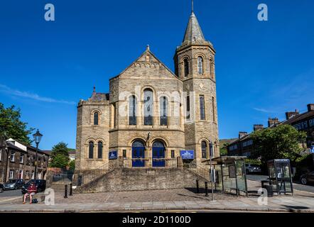 High Street, Uppermill, Saddleworth, Oldham, Greater Manchester UK ...