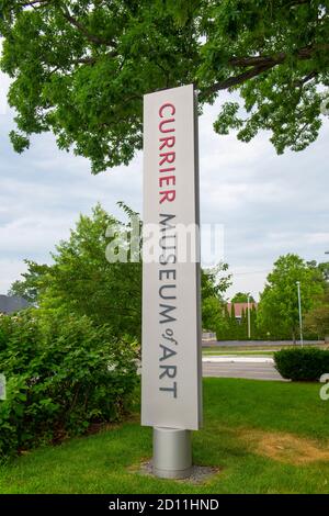 Currier museum of art in Manchester New Hampshire Stock Photo - Alamy