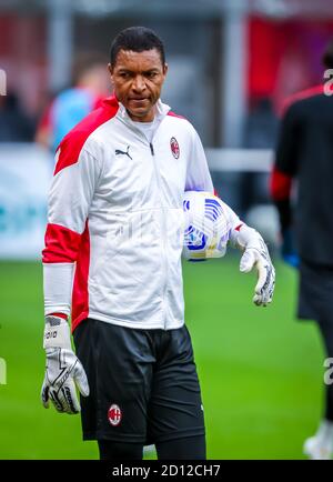 Dida during the Serie A match between Milan v Genoa, in Milan, on April ...