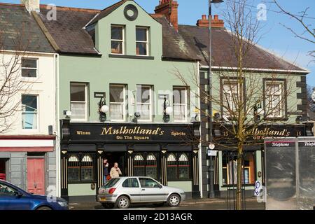 market square dromore county down with war memorial and town hall ...