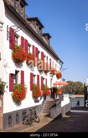 the traditional restaurant "Zum Treppchen" at the banks of the river ...
