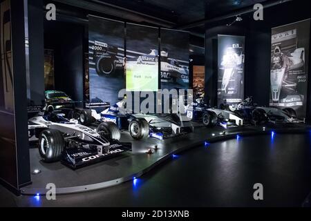 Williams F1 Museum at the Williams F1 Conference Centre, Grove, Wantage ...