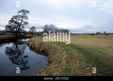 The River Anker, Mancetter, Warwickshire, England, UK Stock Photo - Alamy