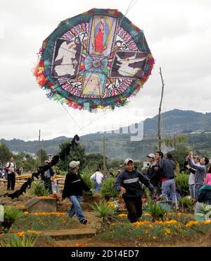 Guatemala - Day of the Dead celebrations in Santiago Sacatepequez ...