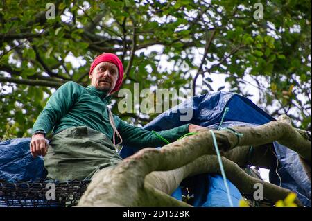 Environmental Activist Swampy who came to fame in the 1990s for his ...