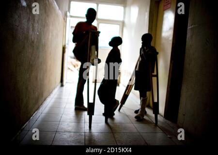 The Heal Africa charity Hospital in the centre of Goma, North Kivu ...